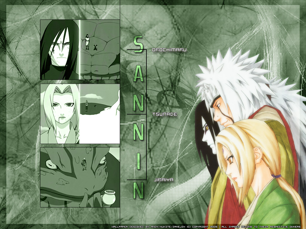 Naruto Sannin Wallpapers - Wallpaper Cave