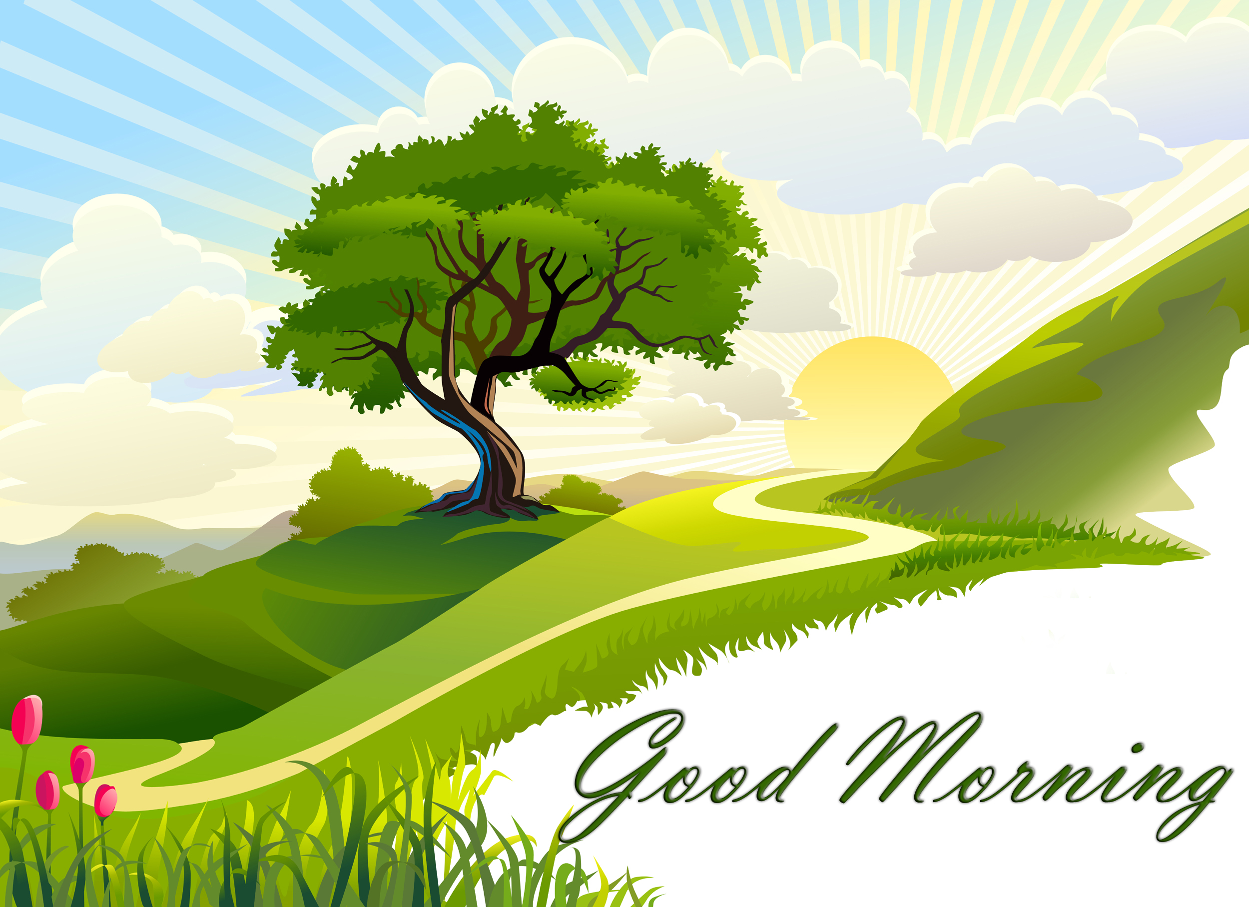 Morning Scenery Wallpapers - Wallpaper Cave