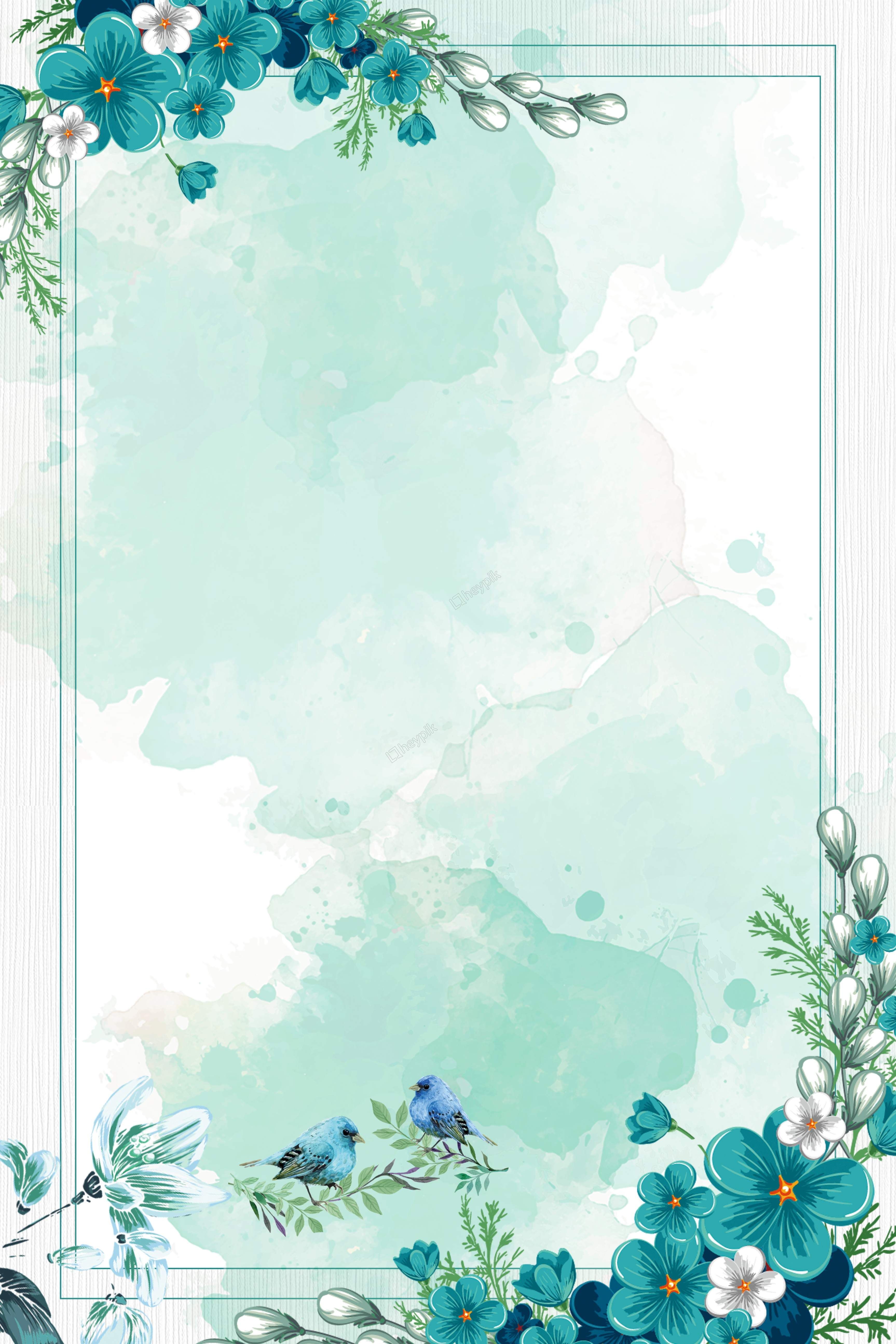Aesthetic Flowers Border Wallpapers Wallpaper Cave