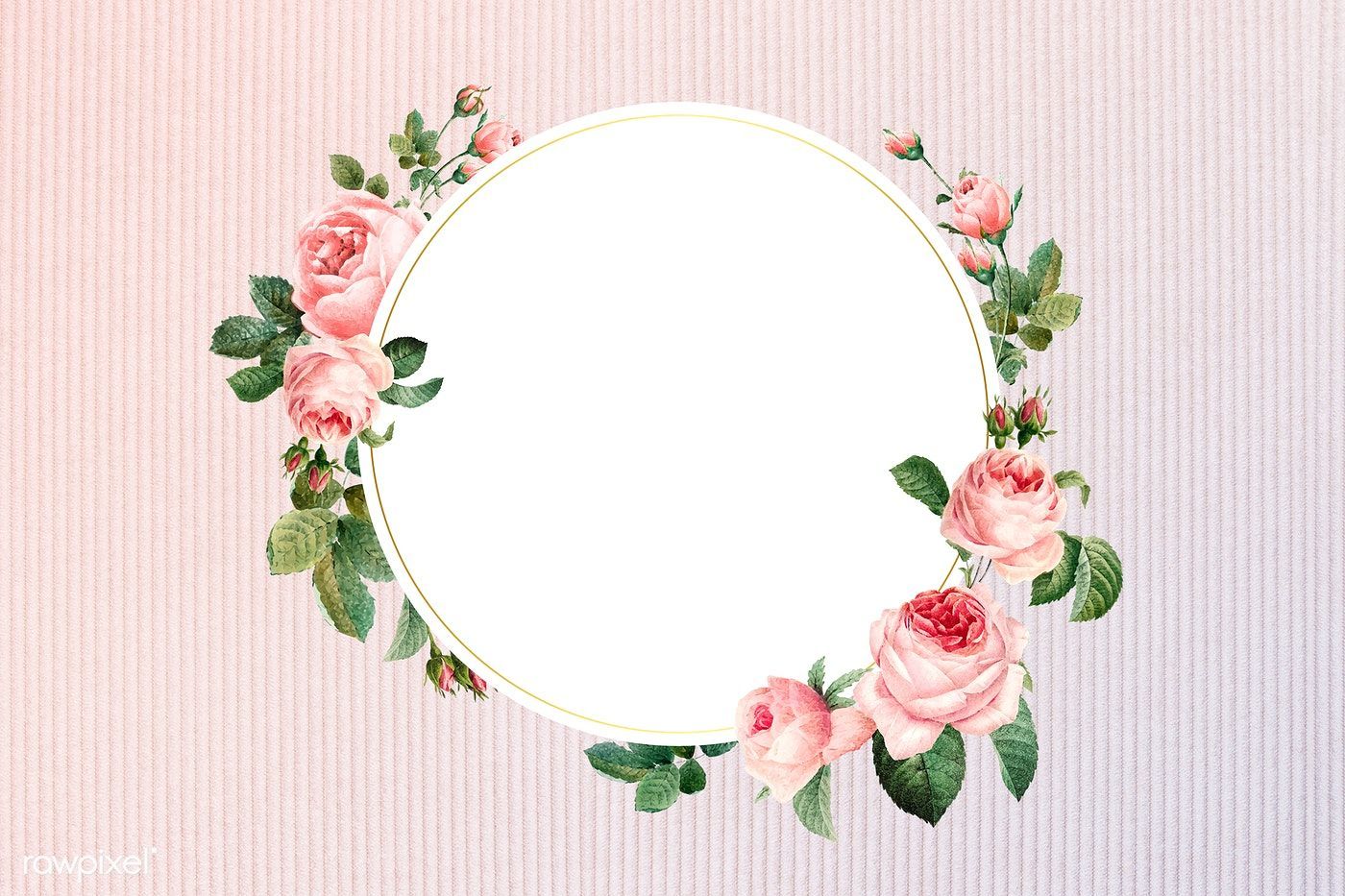 Aesthetic Flowers Border Wallpapers - Wallpaper Cave