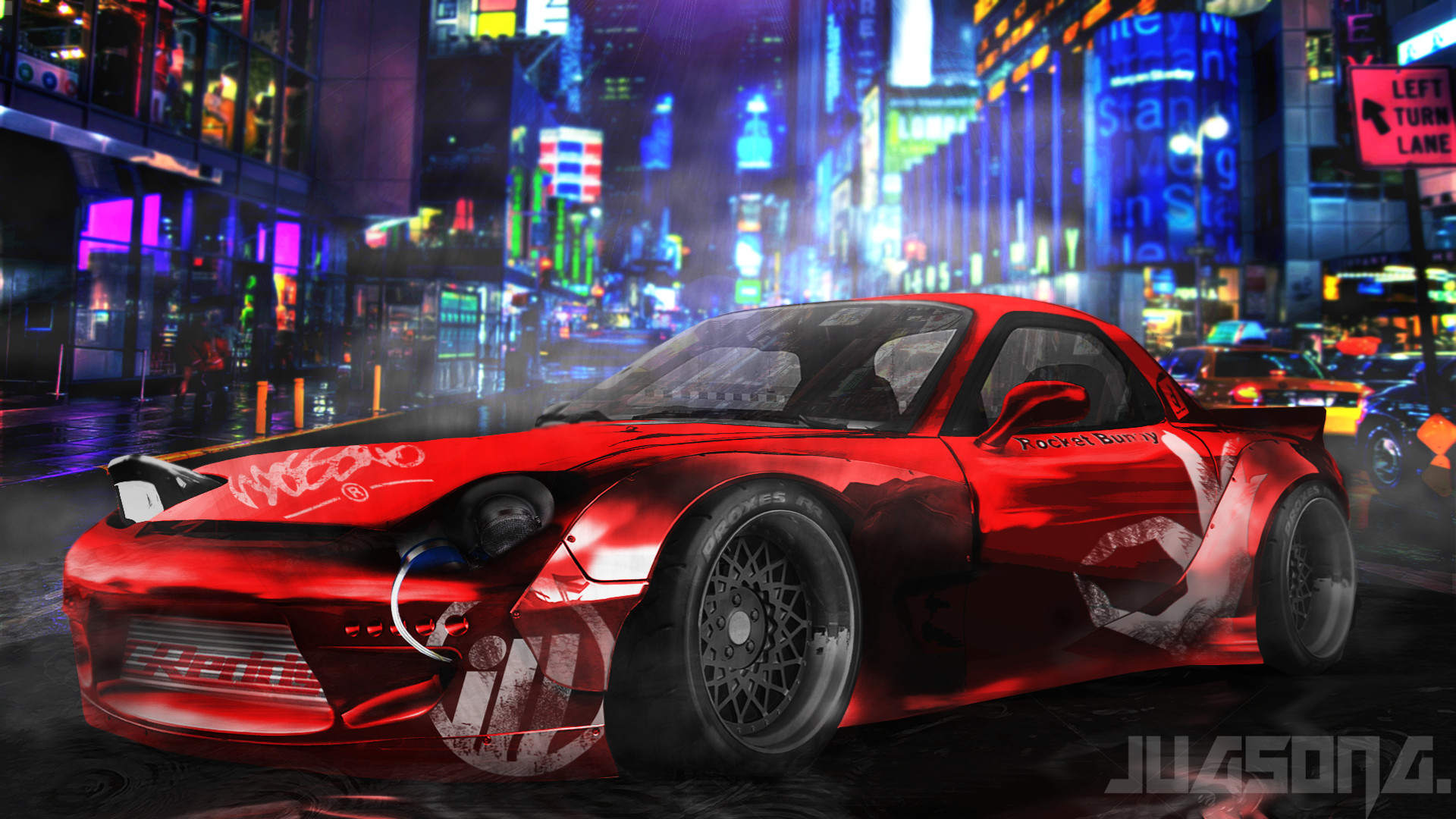RX7 Rocket Bunny Wallpapers - Wallpaper Cave