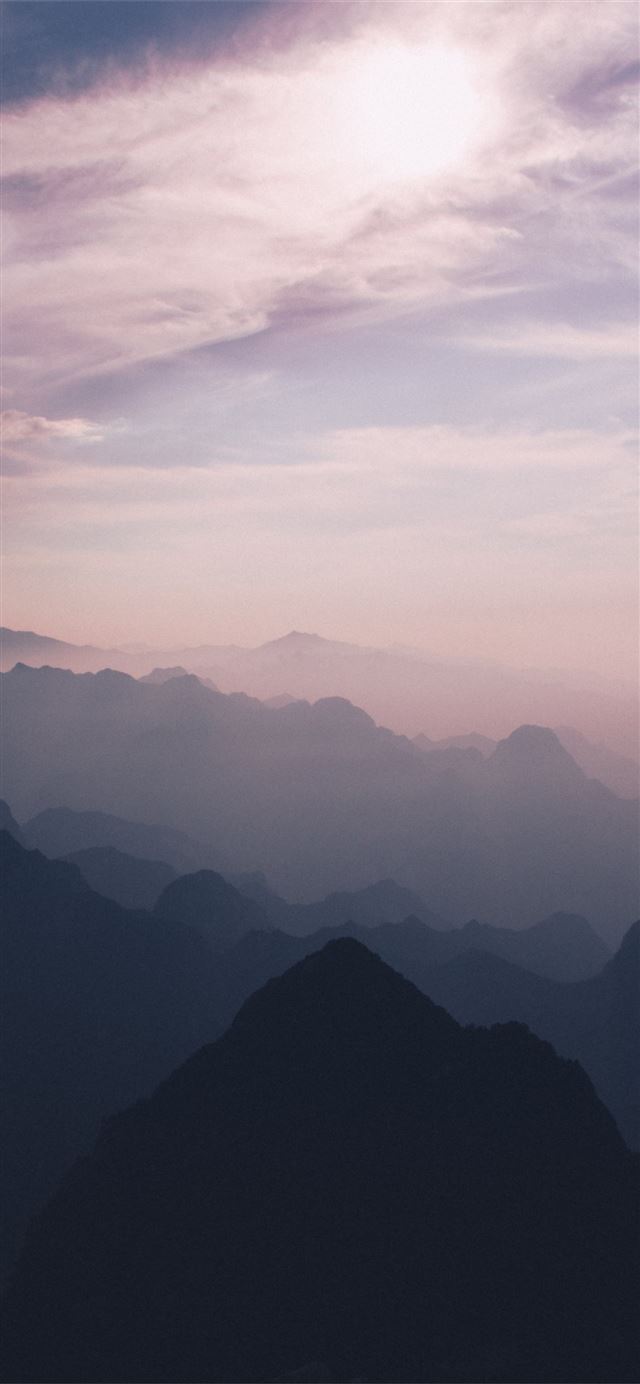 Pink Light Mountains Wallpapers - Wallpaper Cave