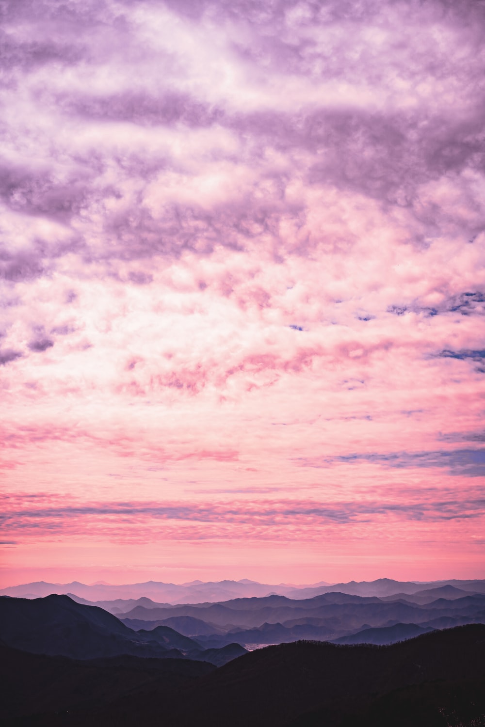 Pink Light Mountains Wallpapers - Wallpaper Cave