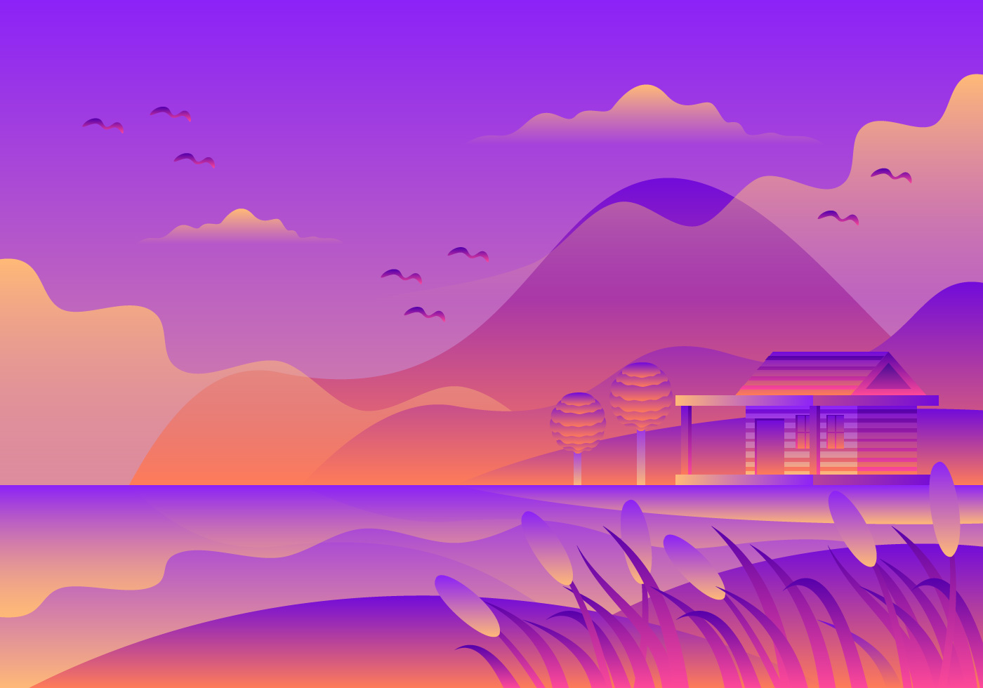 Illustration Spring Wallpapers - Wallpaper Cave