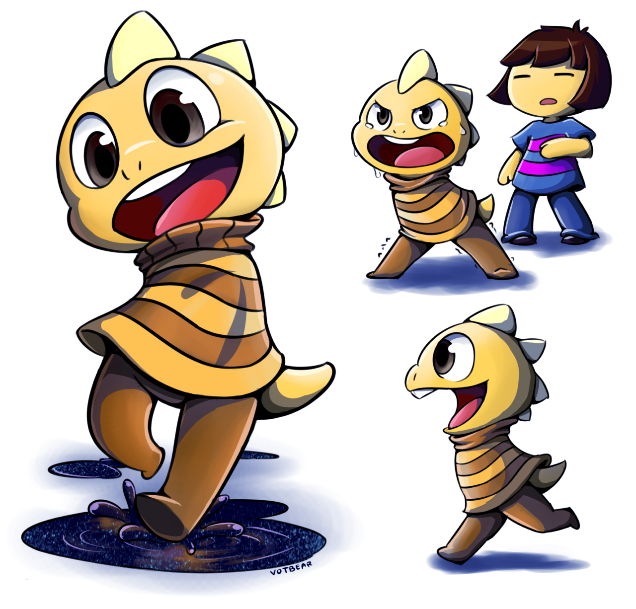 Undertale Monster Kid Wallpapers - Wallpaper Cave