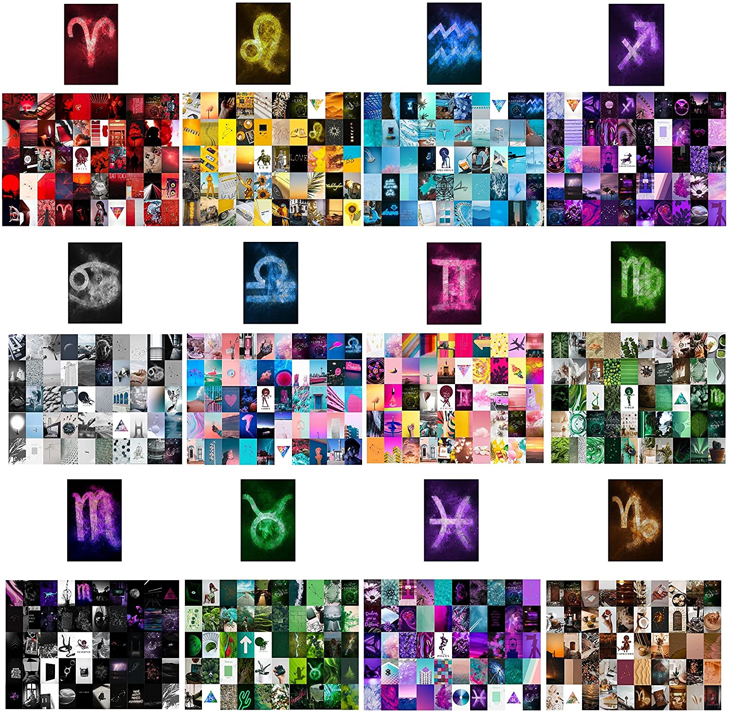 Libra Collage Wallpapers - Wallpaper Cave