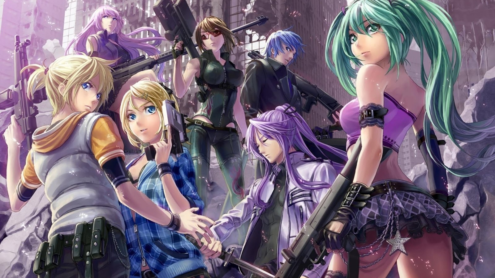 Anime Character PC Wallpapers - Wallpaper Cave