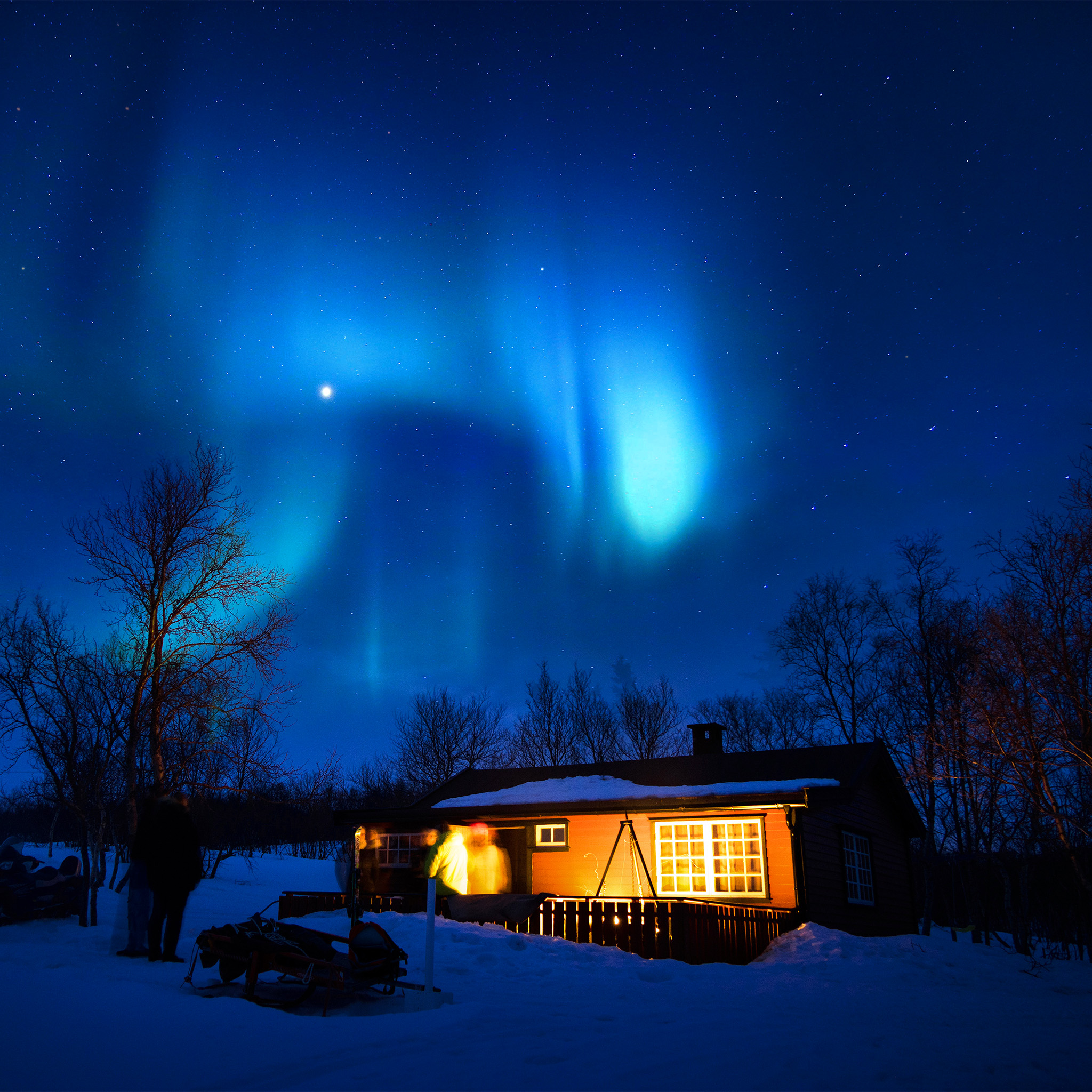 Night Winter House Wallpapers - Wallpaper Cave