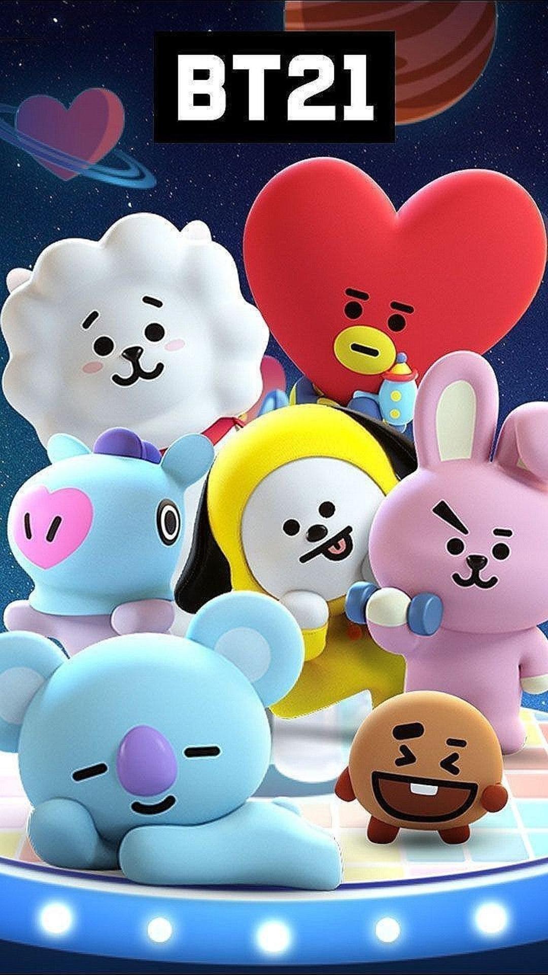 BT21 Cute Wallpapers - Wallpaper Cave