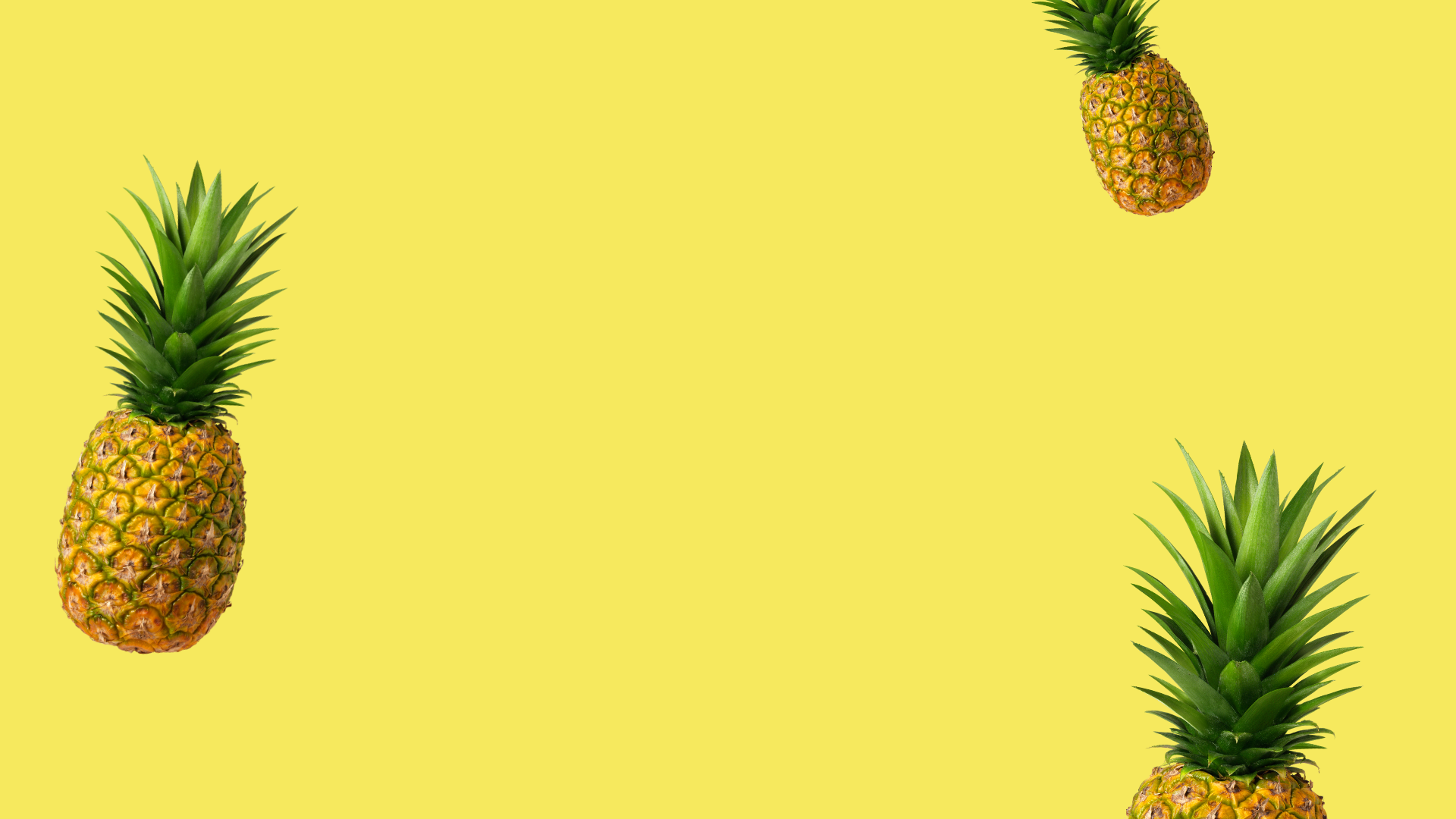 Yellow Pineapple Desktop Wallpapers - Wallpaper Cave