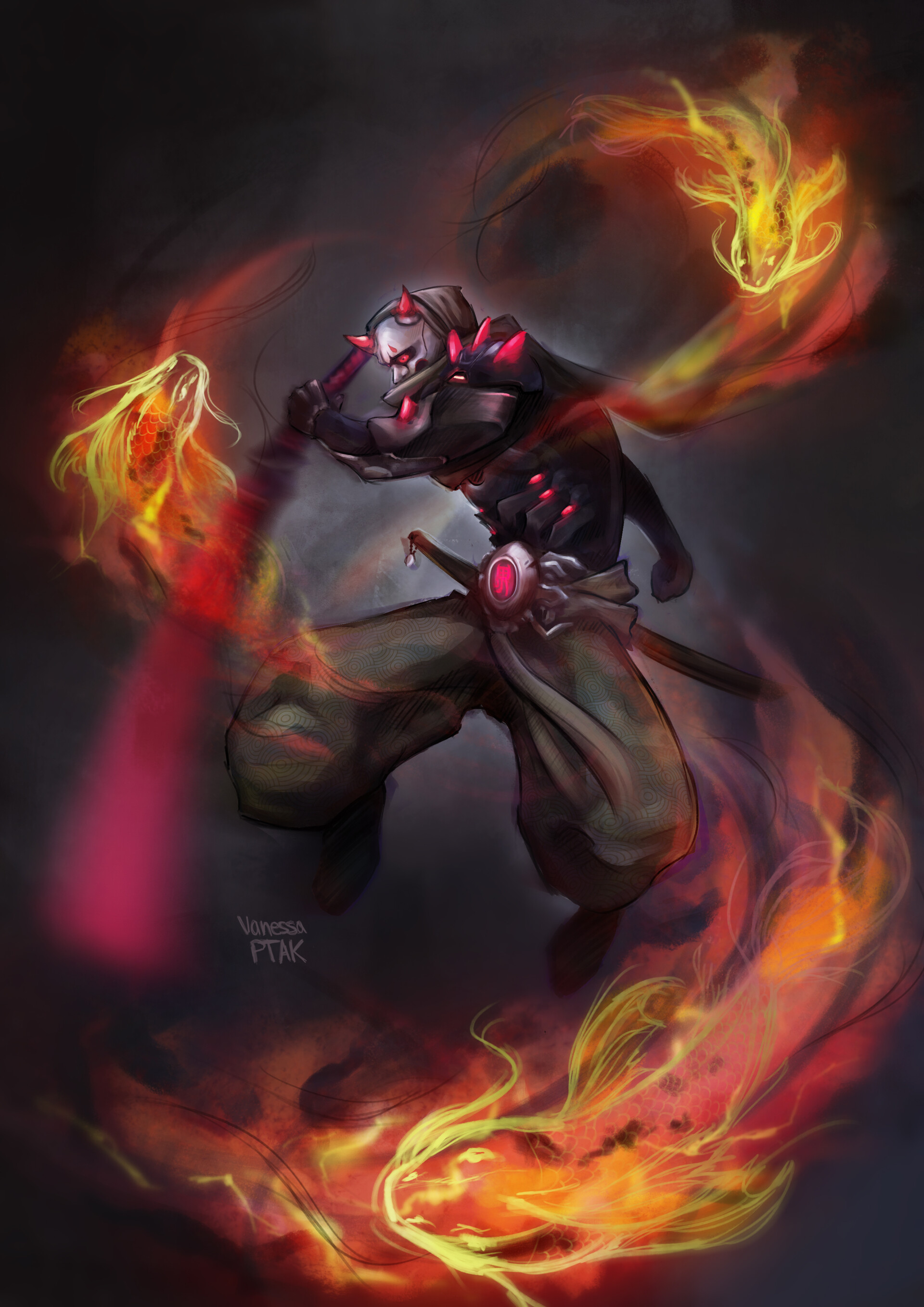 Genji Oni Wallpapers - Wallpaper Cave