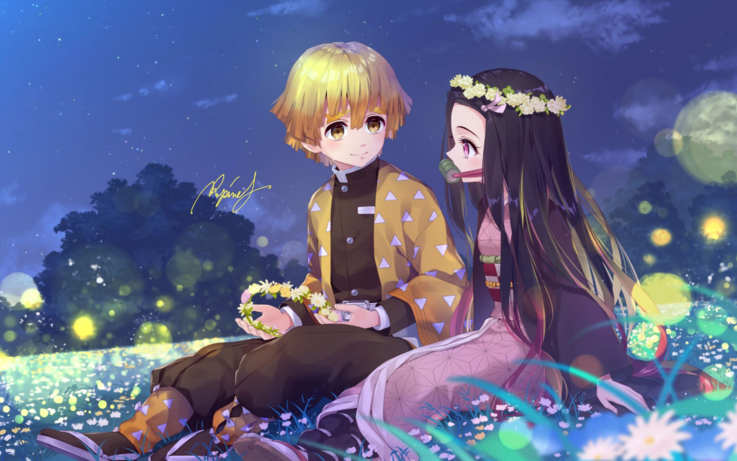 Nezuko Manga Computer Wallpapers - Wallpaper Cave