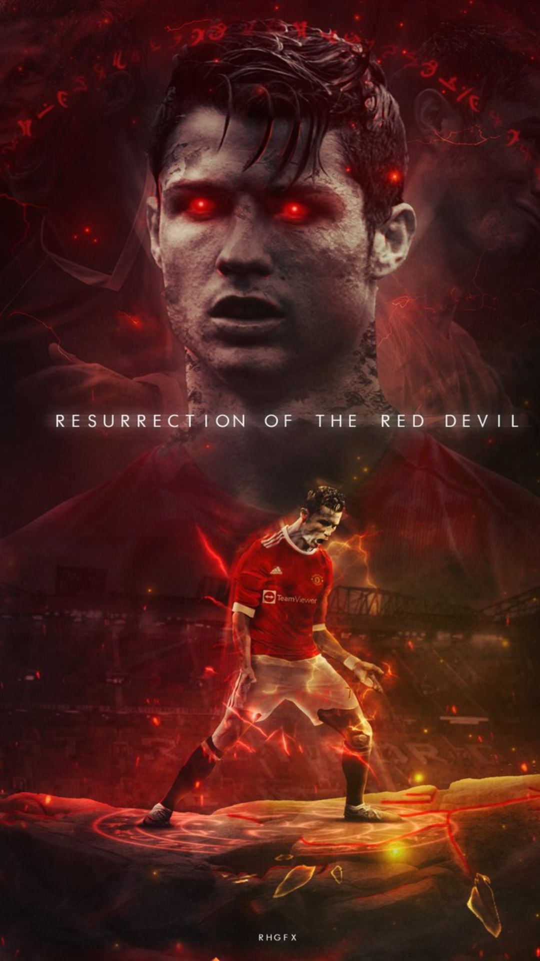 Cristiano Ronaldo MU Wallpapers - Wallpaper Cave