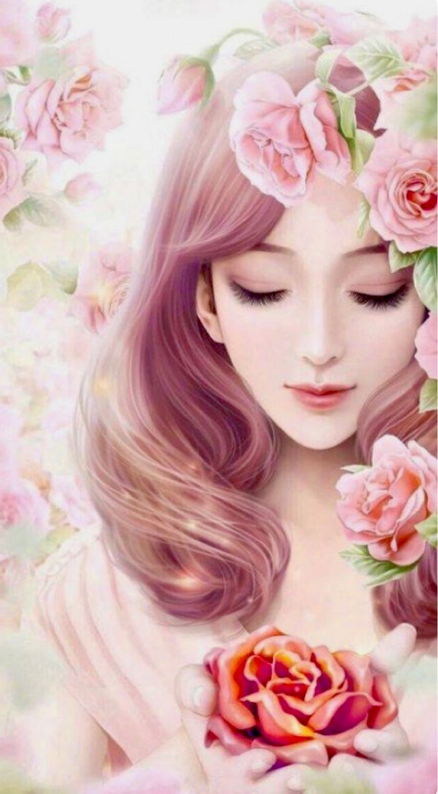 Cartoon Cute Girls HD Wallpapers - Wallpaper Cave