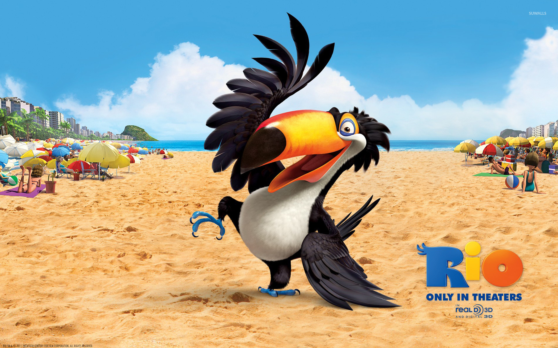 Rio Cartoon Wallpapers - Wallpaper Cave