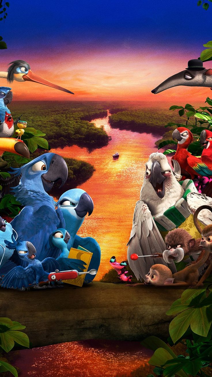 Rio Cartoon Wallpapers - Wallpaper Cave