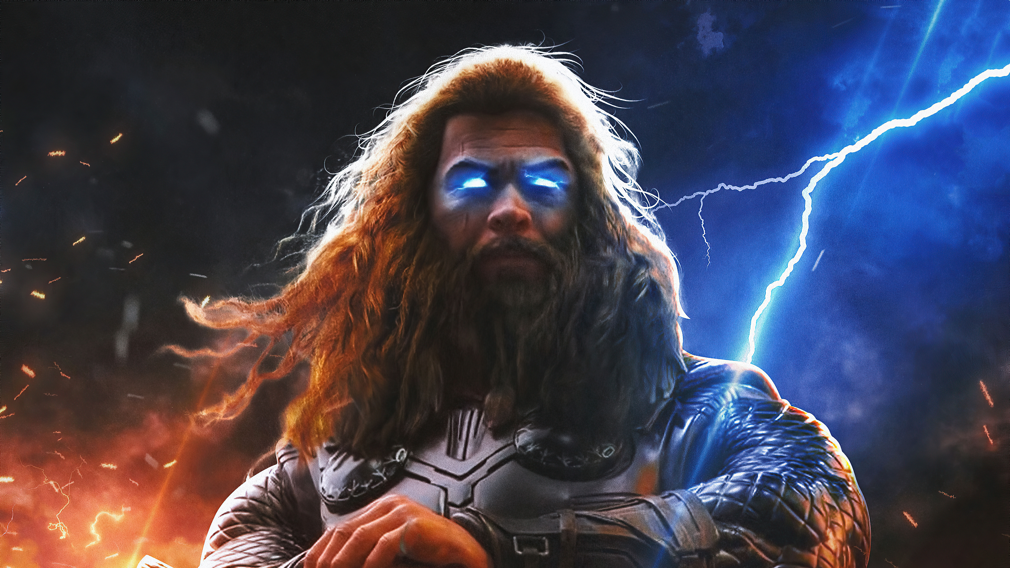 Thor With Thunder Wallpapers - Wallpaper Cave