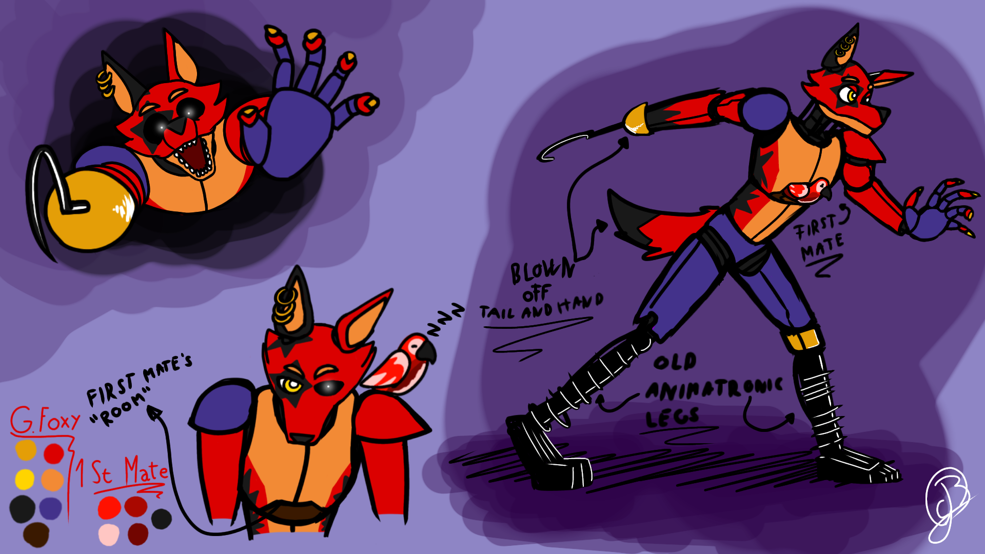 Glamrock Foxy Wallpapers - Wallpaper Cave