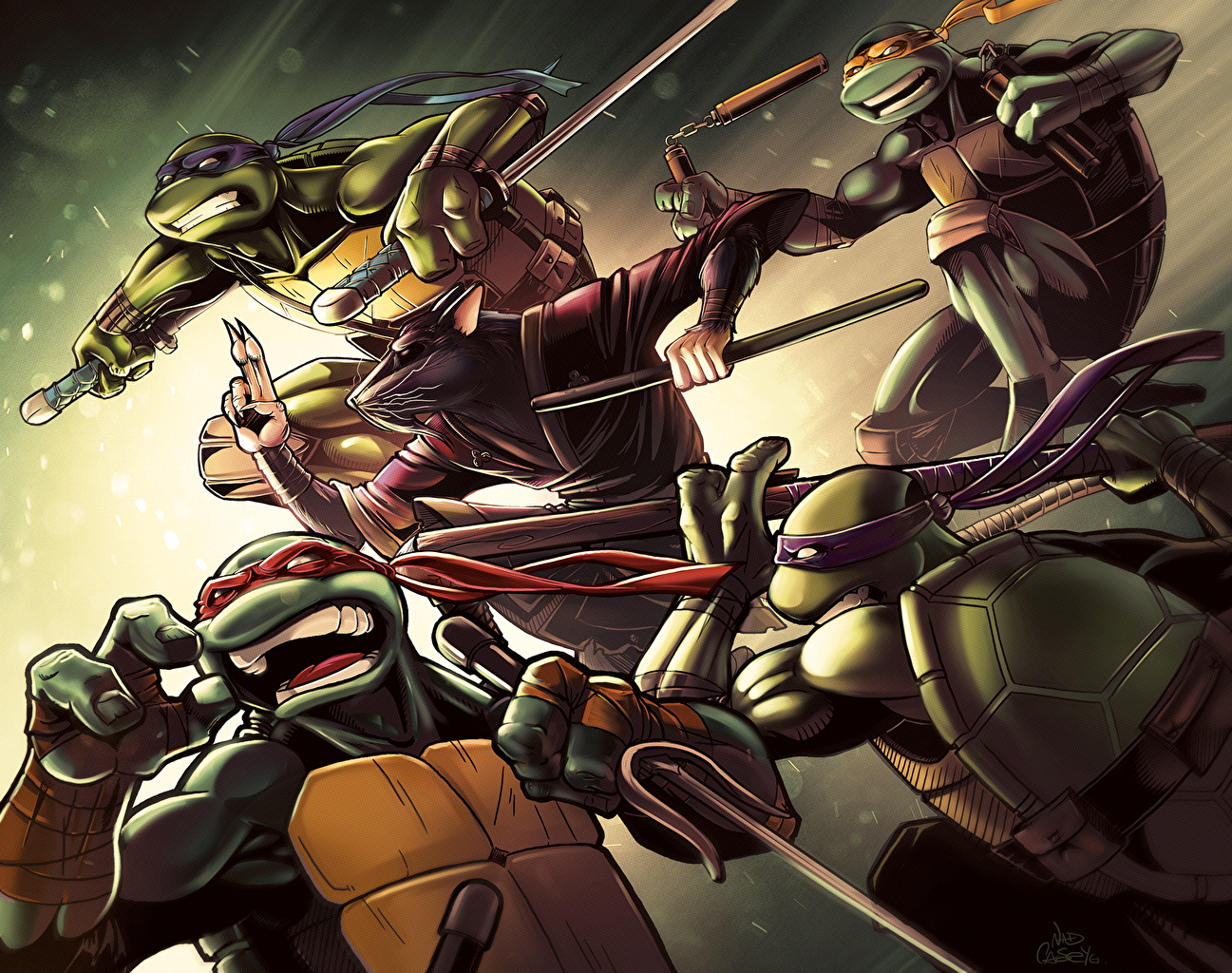 Teenage Mutant Ninja Turtles Michelangelo Desktop Wallpapers ...