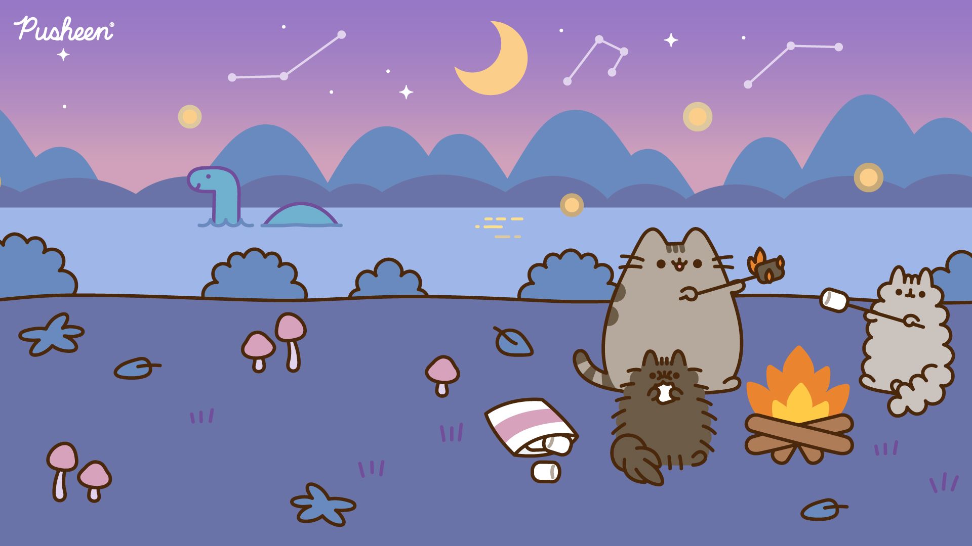 Spring Pusheen PC Wallpapers - Wallpaper Cave