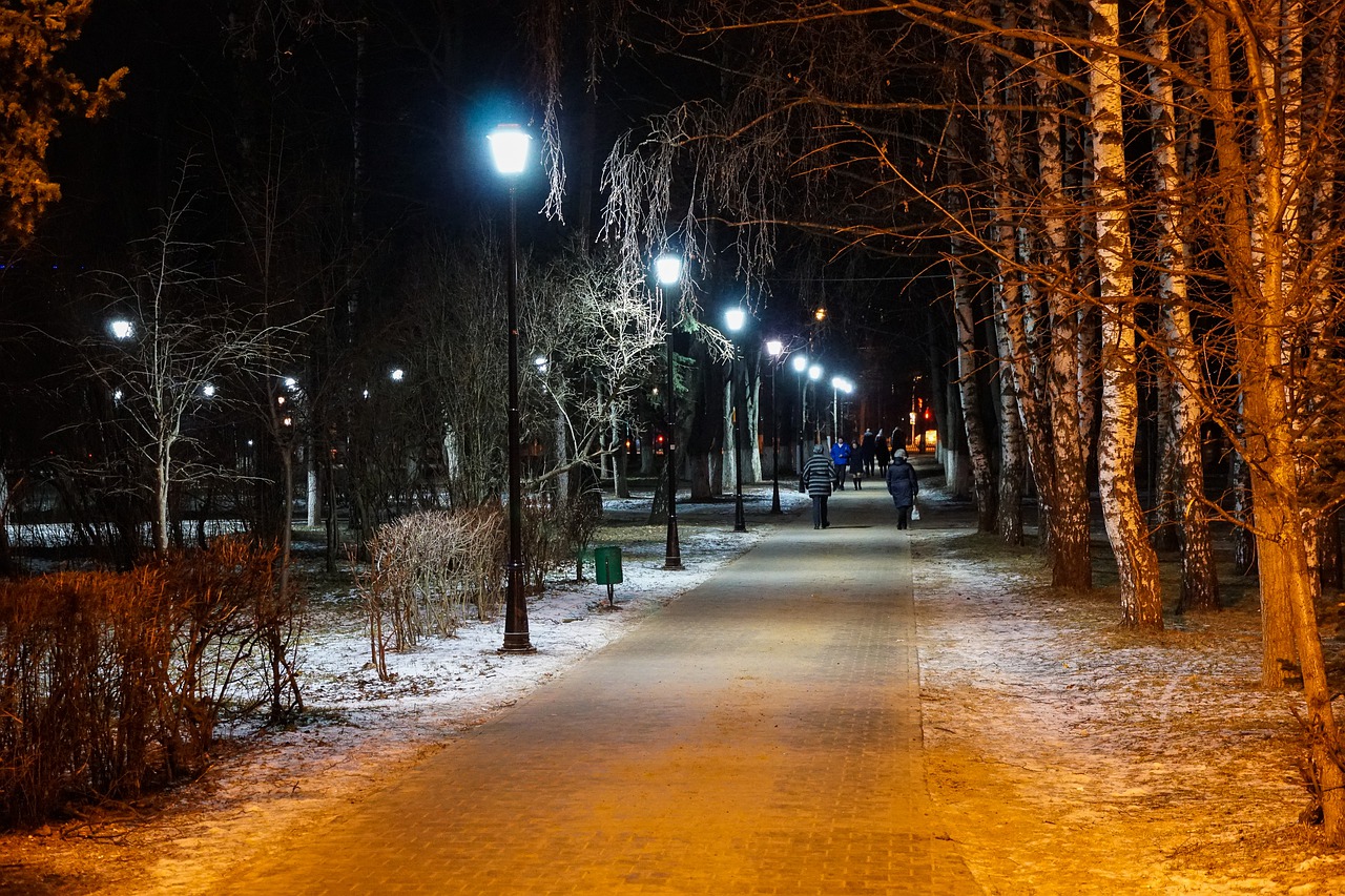 Winter Night Lights Wallpapers - Wallpaper Cave