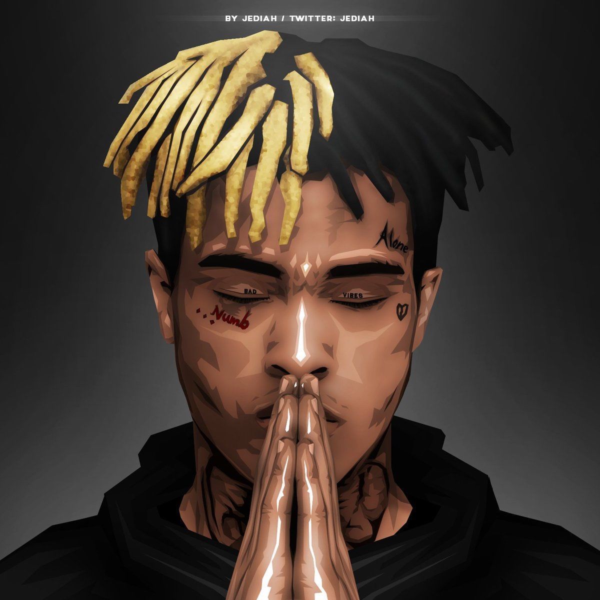 XXXTentacion Face Wallpapers - Wallpaper Cave