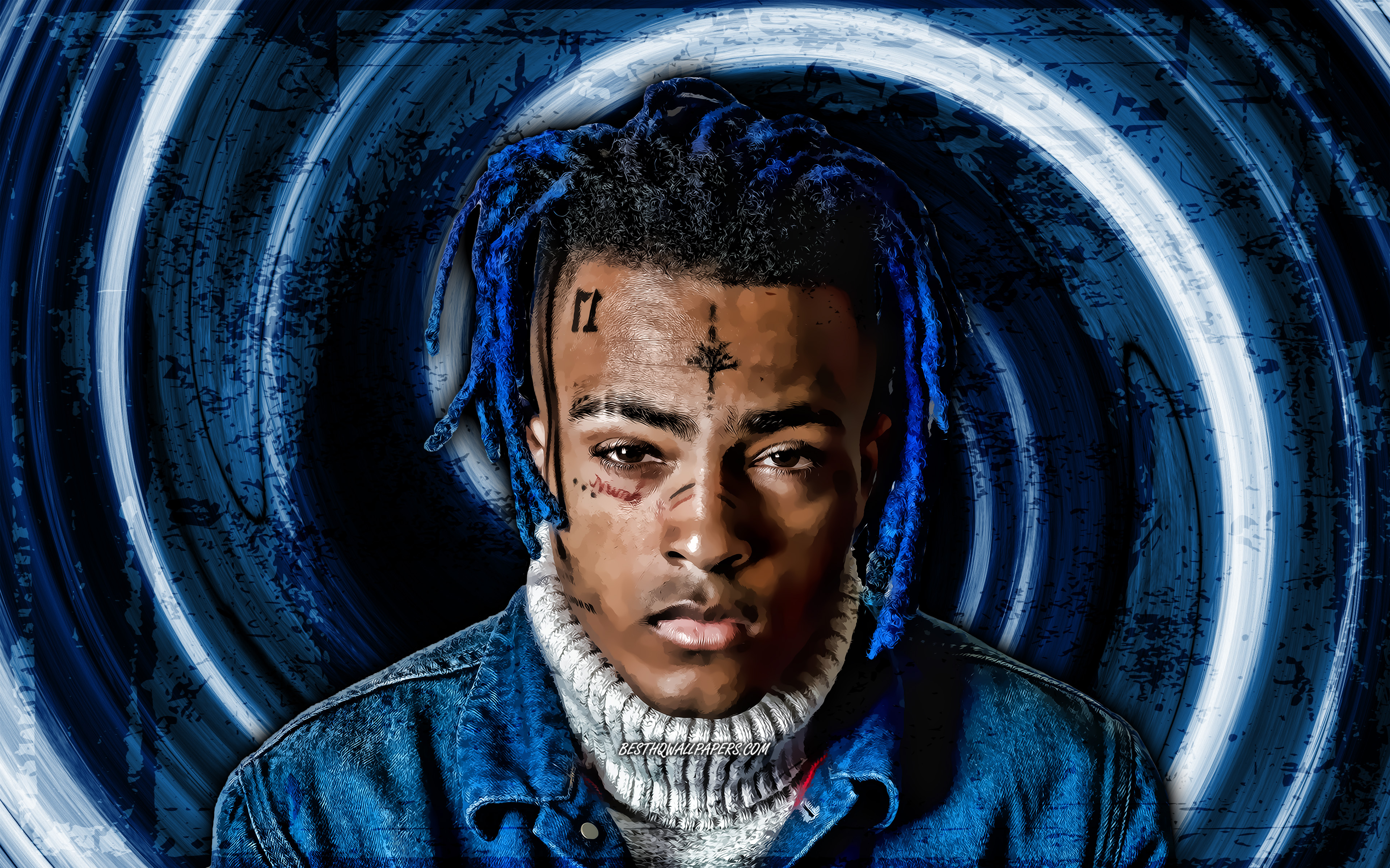 XXXTentacion Face Wallpapers - Wallpaper Cave