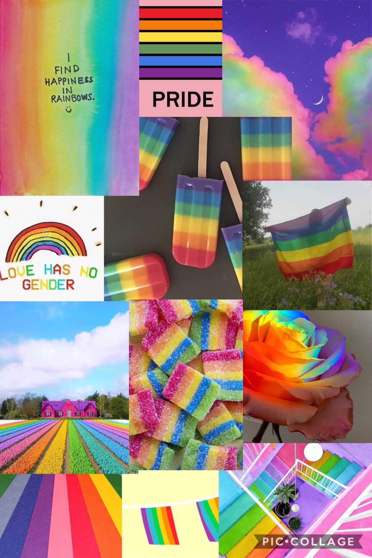 LGBT Aesthetic Collage Wallpapers - Wallpaper Cave