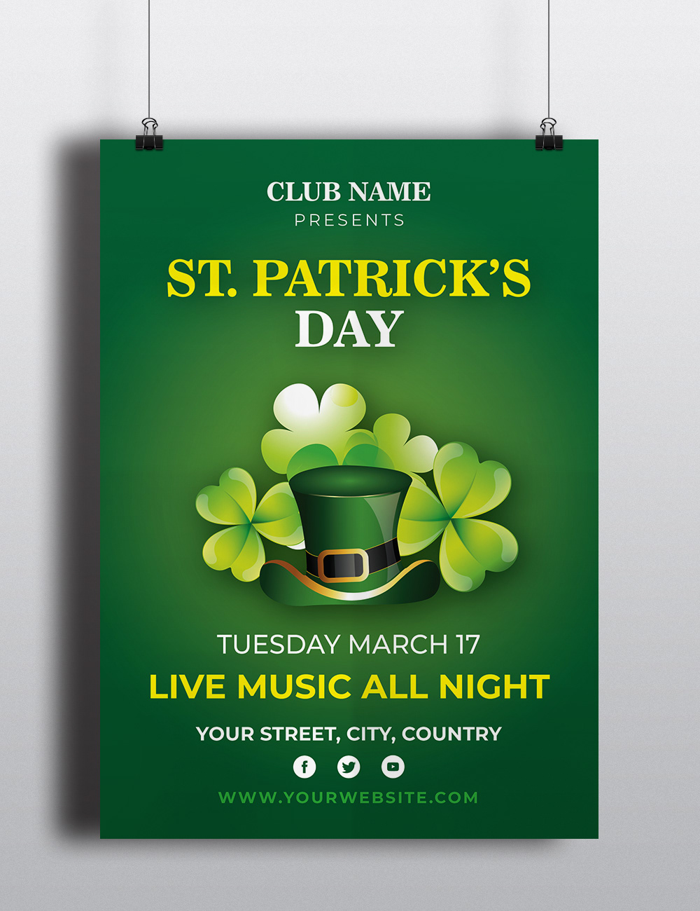 St Patrick's Day Poster Wallpapers - Wallpaper Cave