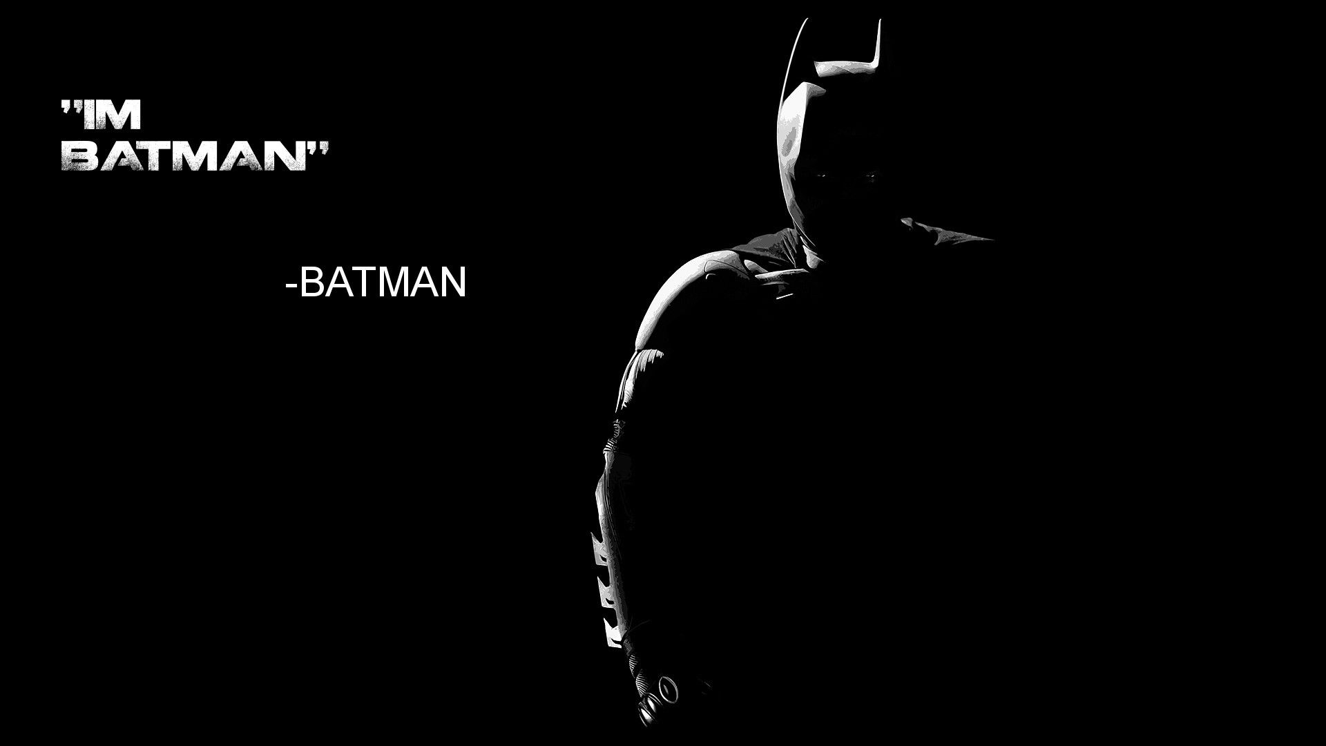 I Am Batman Wallpapers - Wallpaper Cave