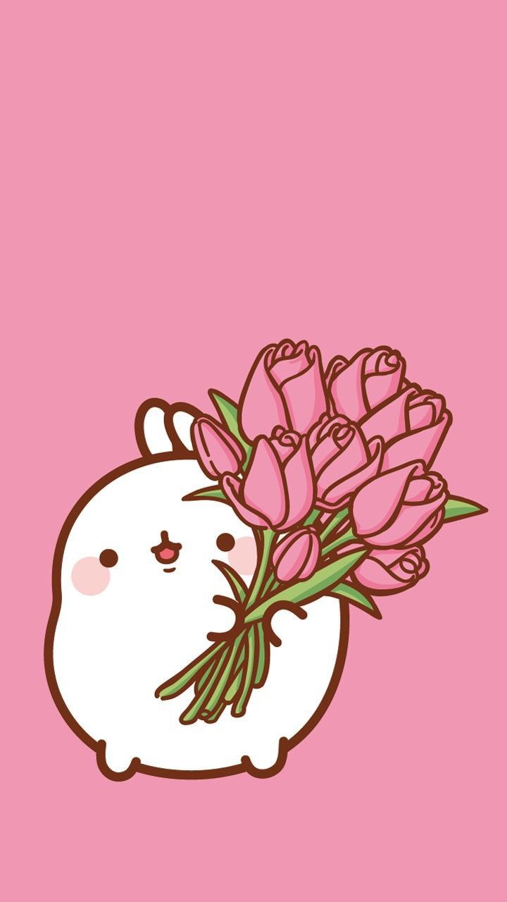 Cute Molang Spring Wallpapers - Wallpaper Cave