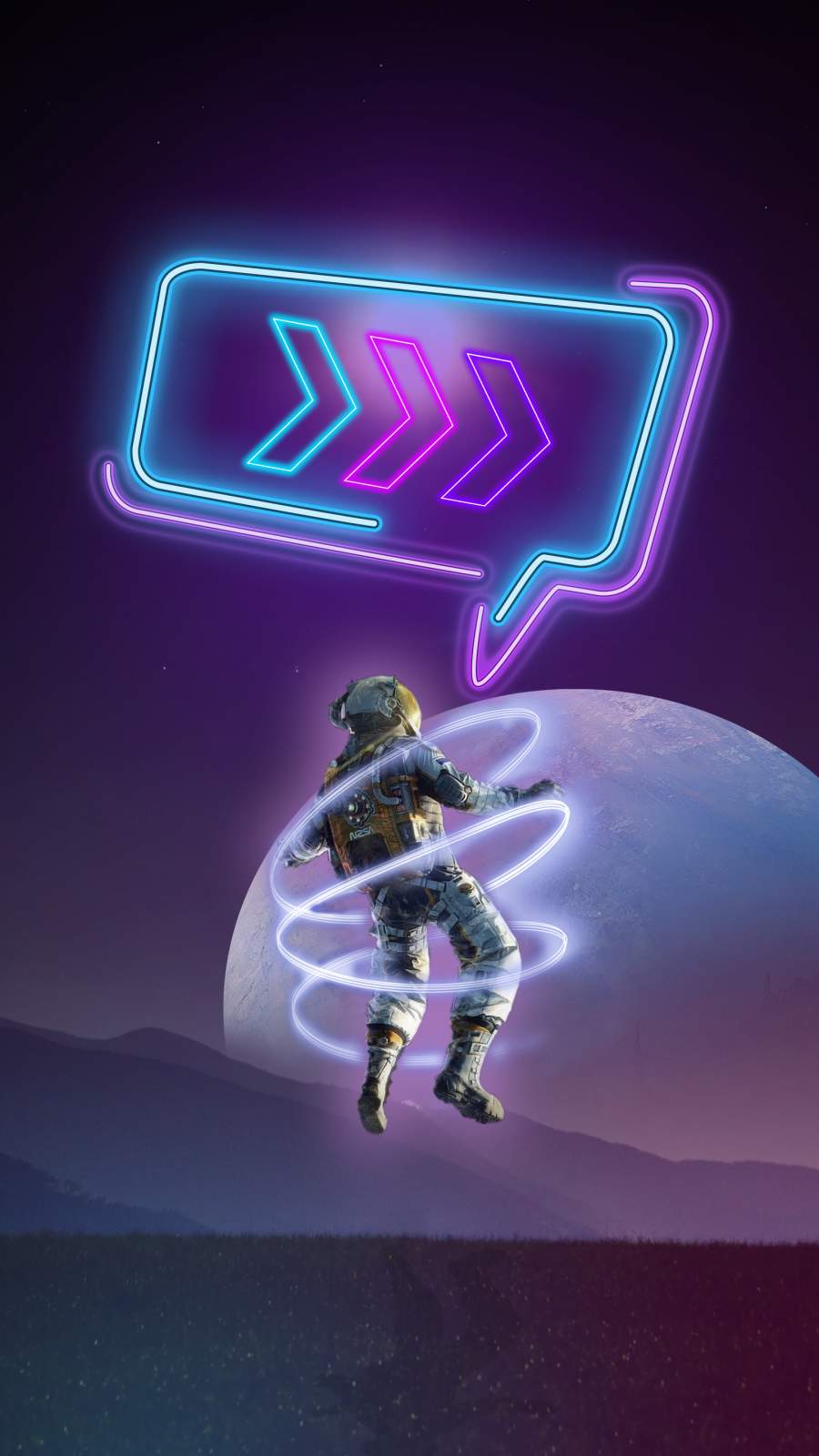 Neon Spaceman Wallpapers - Wallpaper Cave
