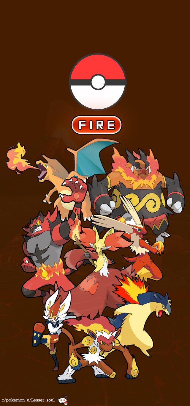Pokémon Fire Type Wallpapers - Wallpaper Cave