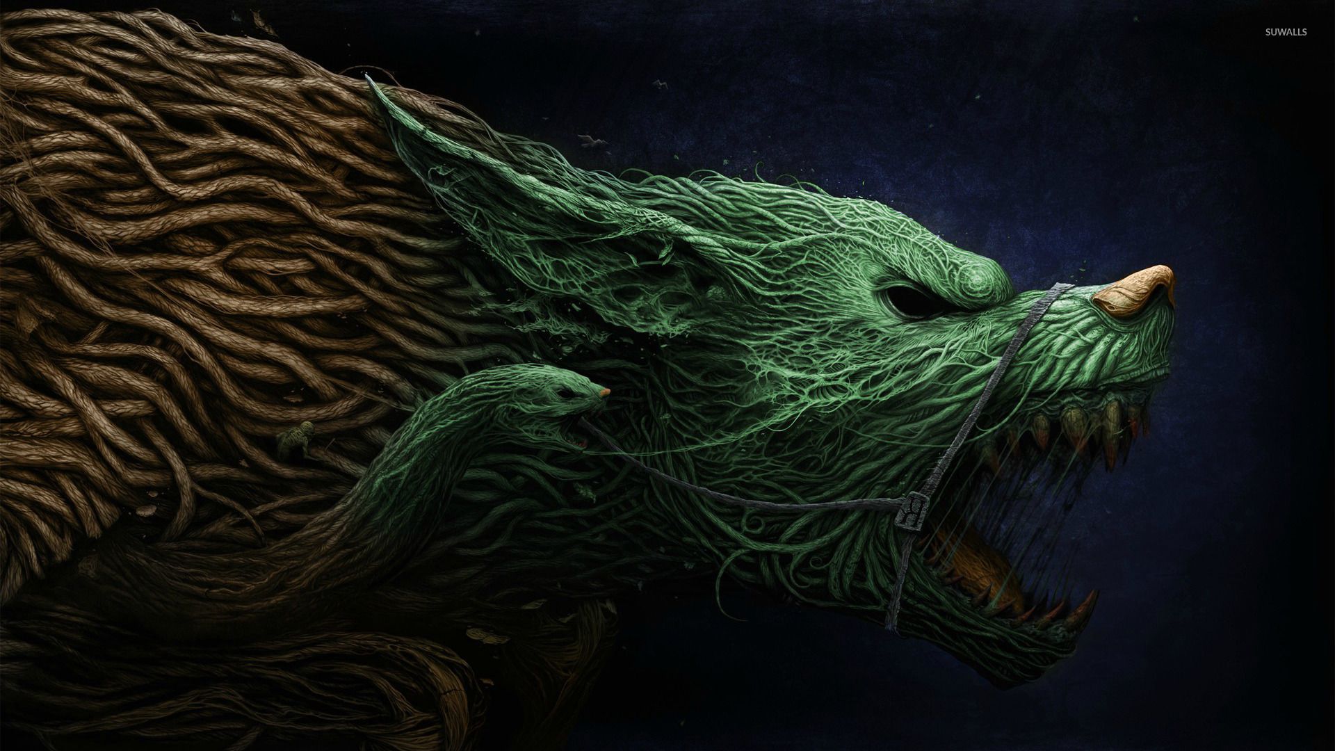 Wolf Abstract Wallpapers - Wallpaper Cave