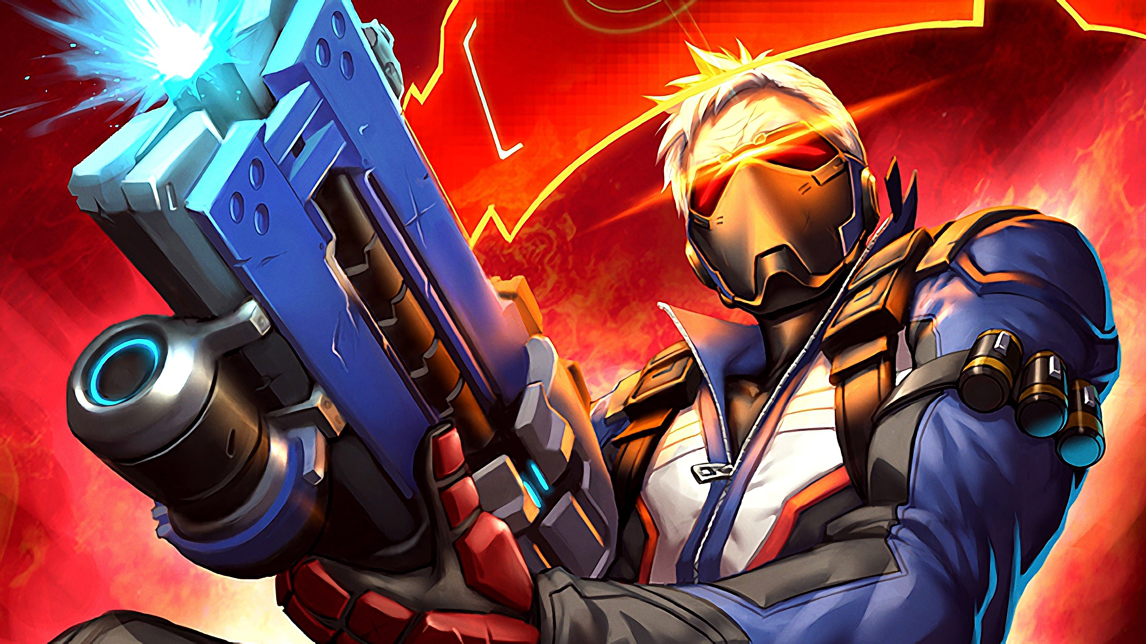 Overwatch Soldier 76 Wallpapers - Wallpaper Cave