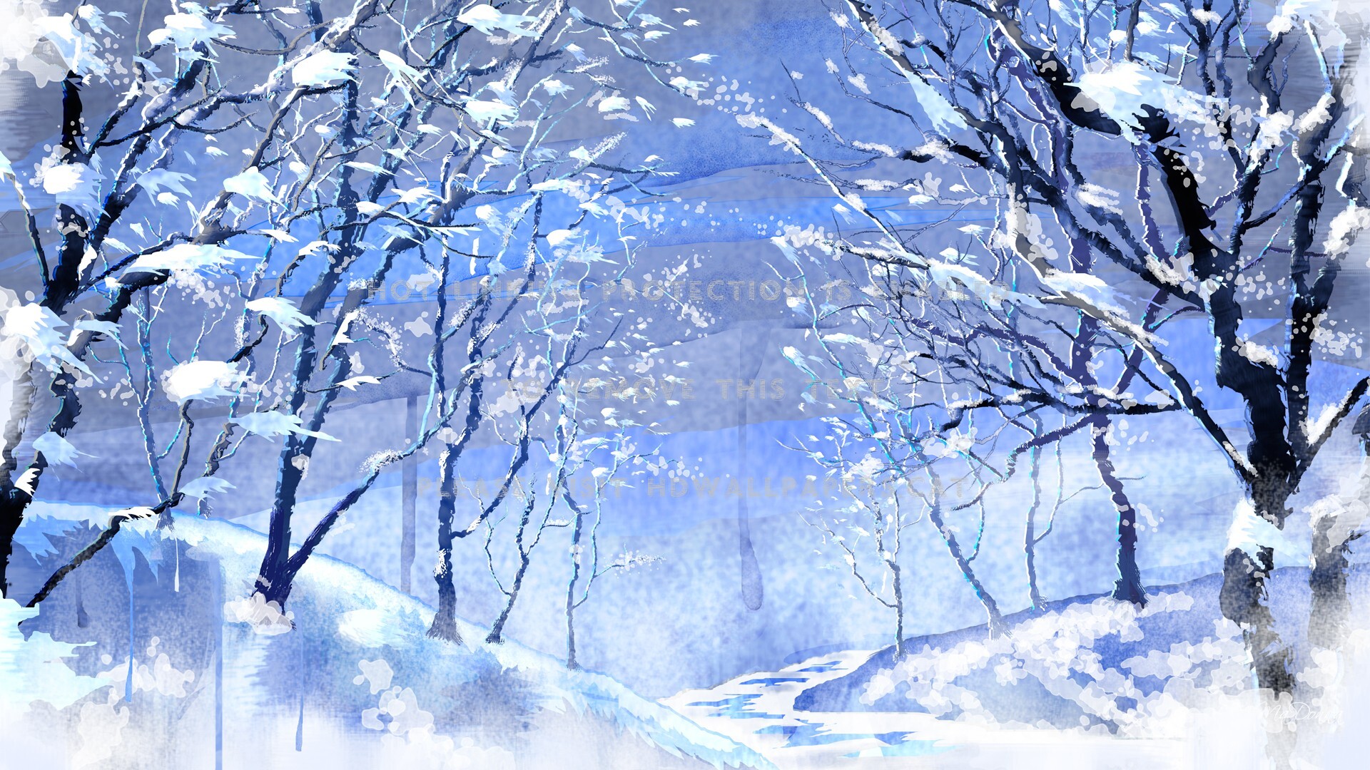 Paint Winter Wallpapers - Wallpaper Cave