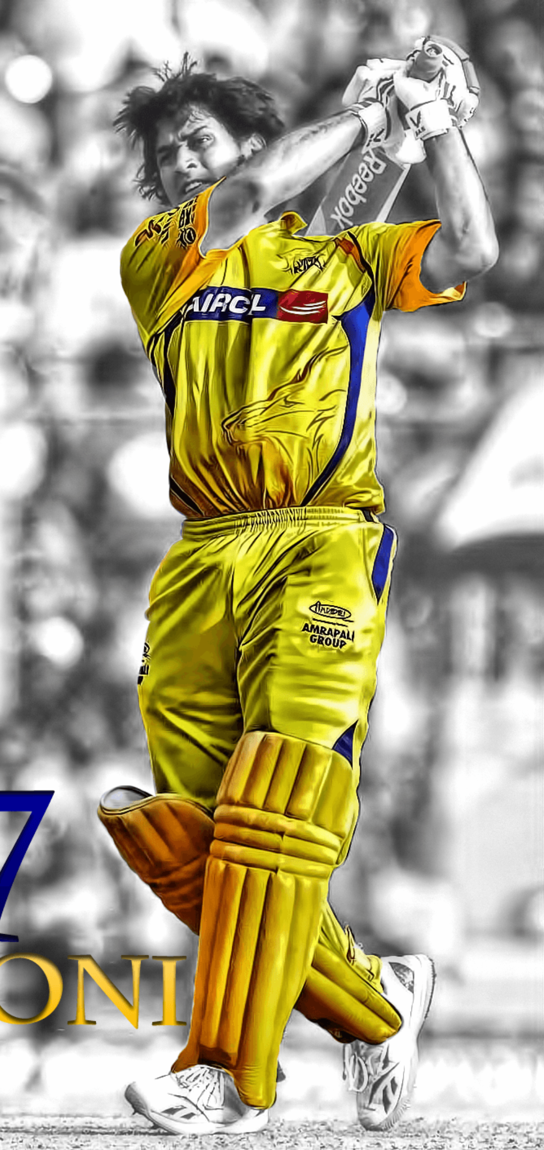 MS Dhoni CSK Wallpapers - Wallpaper Cave