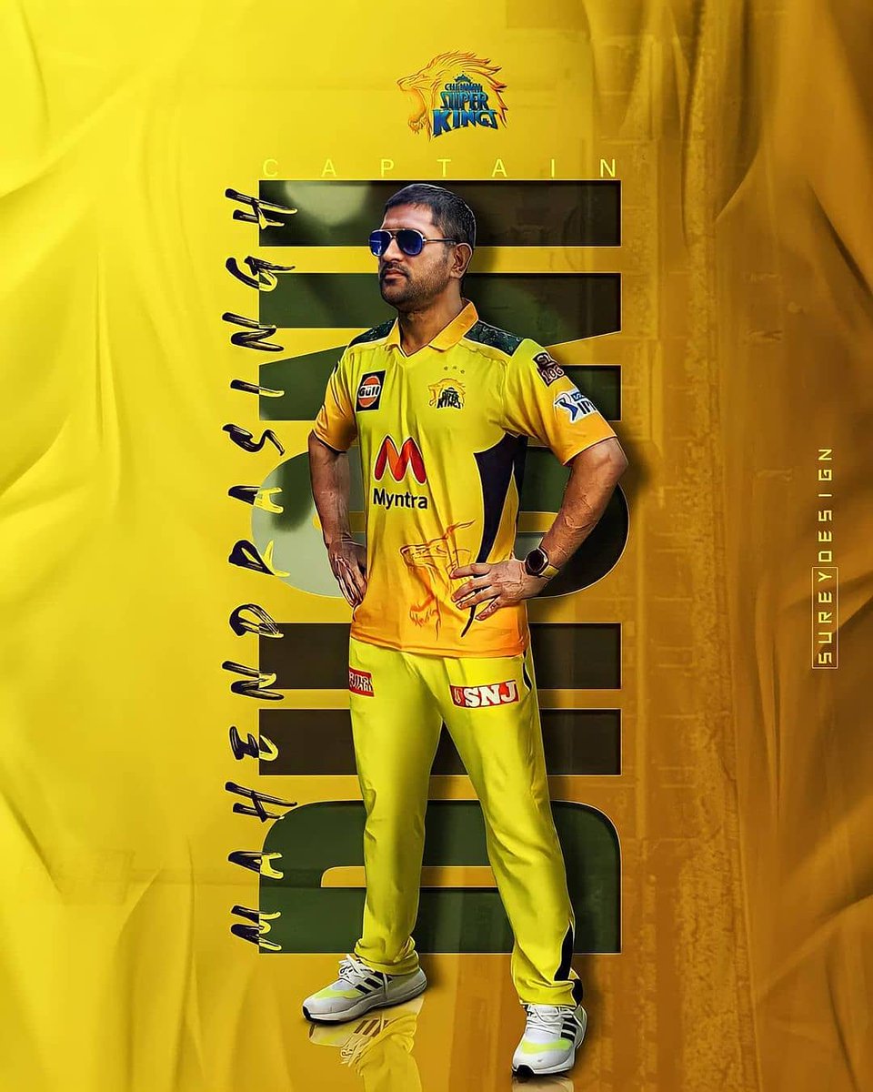MS Dhoni CSK Wallpapers - Wallpaper Cave