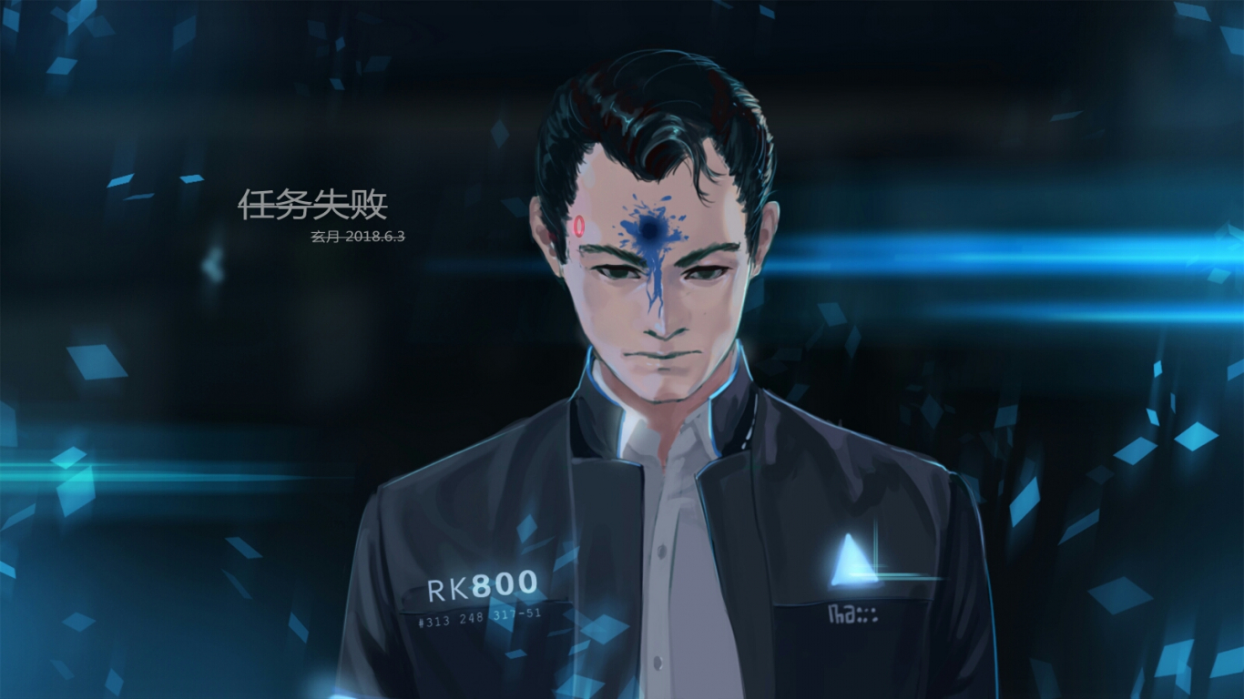 Detroit Become Human Connor Desktop Wallpapers - Wallpaper Cave