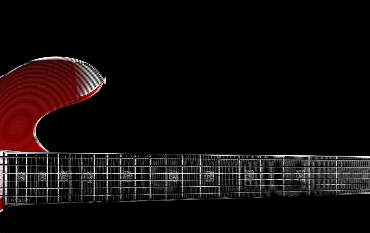 Red Guitar Wallpapers - Wallpaper Cave