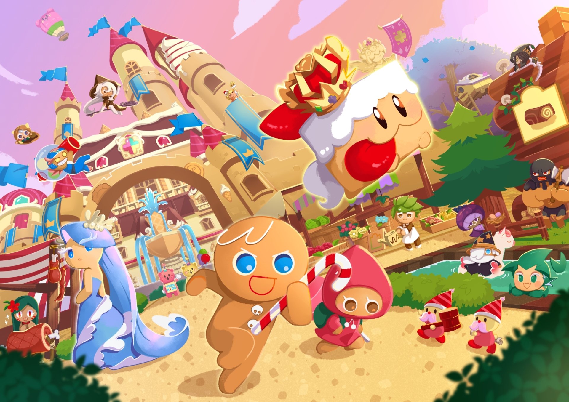 Cookie Run Kingdom Desktop Wallpapers Wallpaper Cave Cookie Run Kingdom Desktop Wallpapers Wallpaper Cave