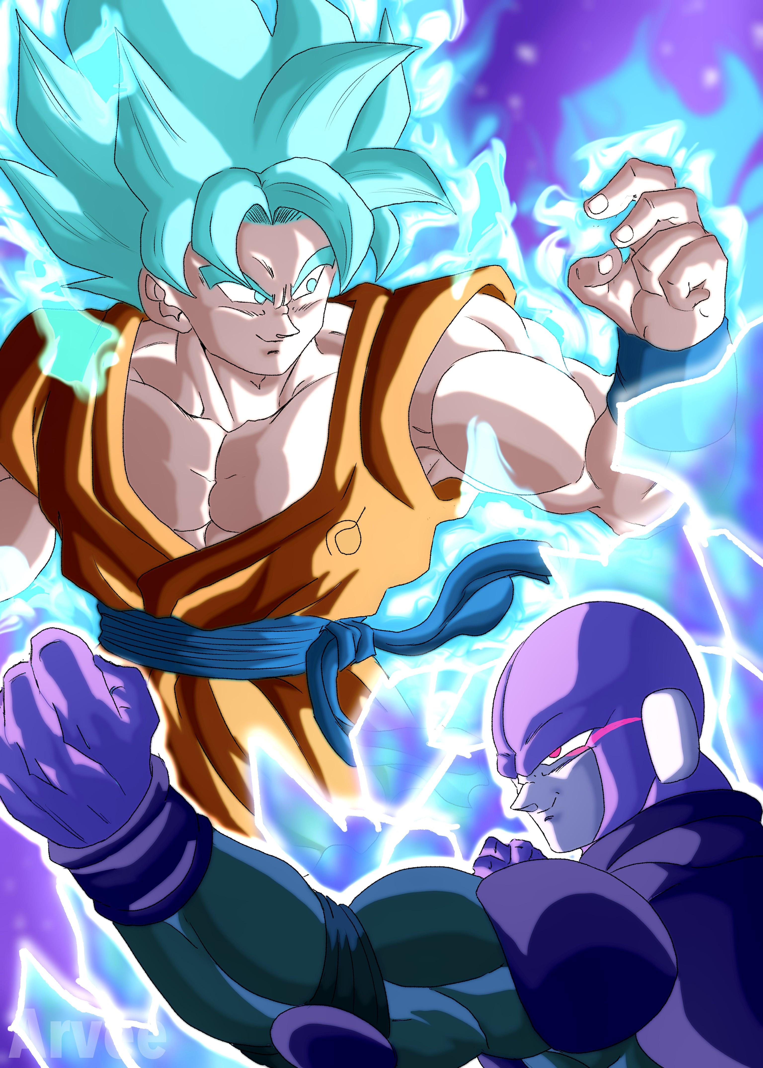 Goku And Hit Fighting Wallpapers - Wallpaper Cave