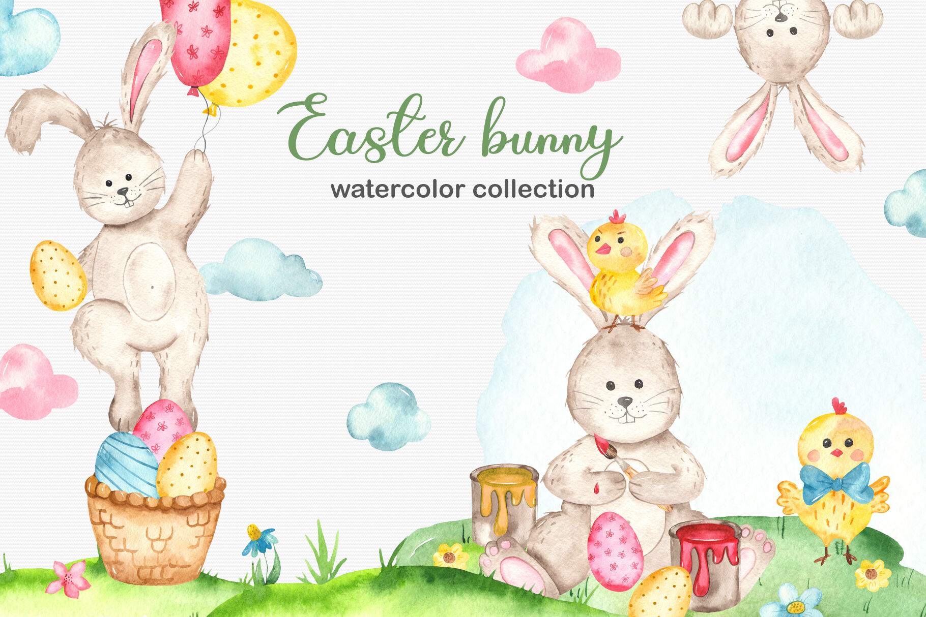 Easter Watercolor Wallpapers - Wallpaper Cave