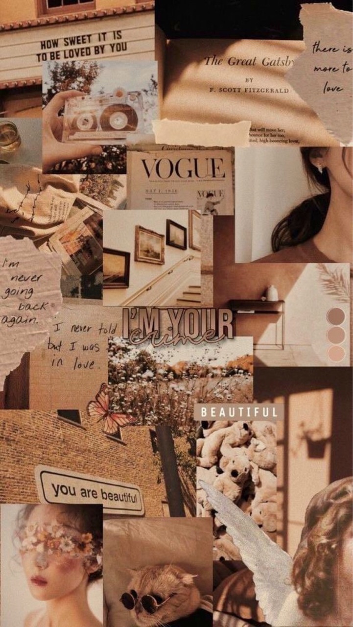 Tan Collage Wallpapers - Wallpaper Cave