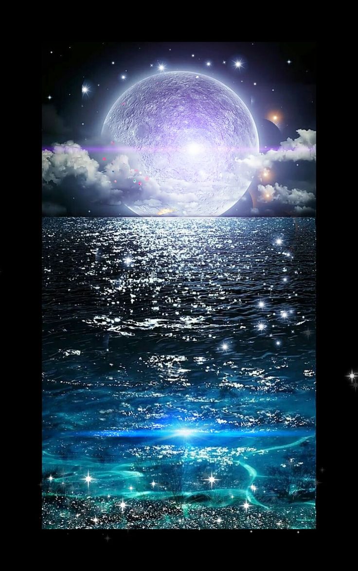 Moon And Sea Wallpapers - Wallpaper Cave