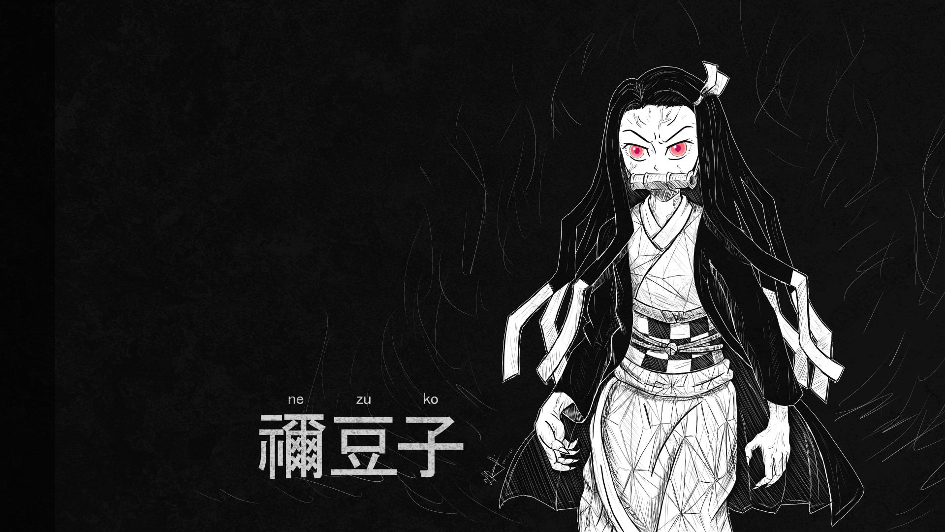 Nezuko Manga Computer Wallpapers - Wallpaper Cave