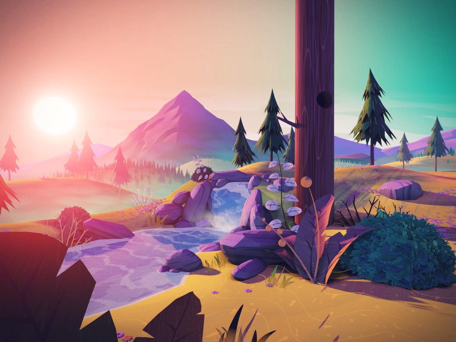 Stylized Wallpapers - Wallpaper Cave