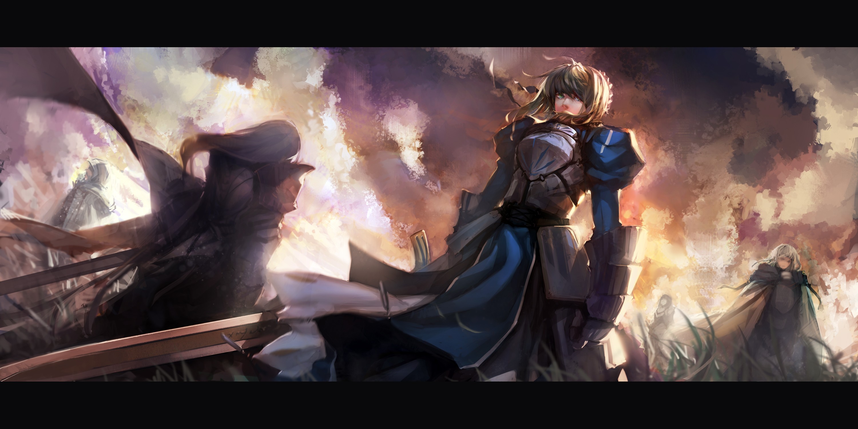 Dual Screen Anime Wallpapers - Wallpaper Cave