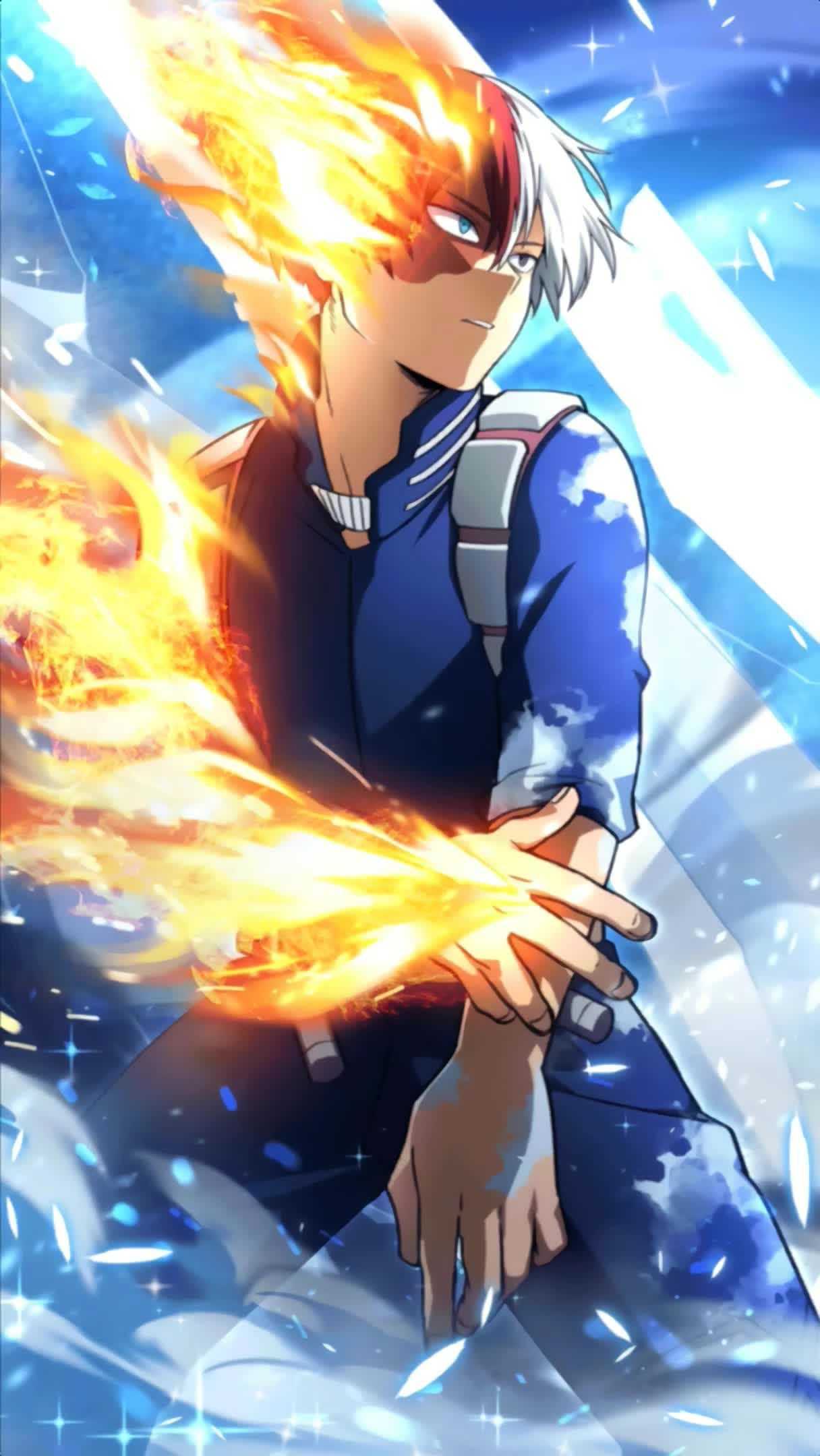 Blue Todoroki Wallpapers - Wallpaper Cave