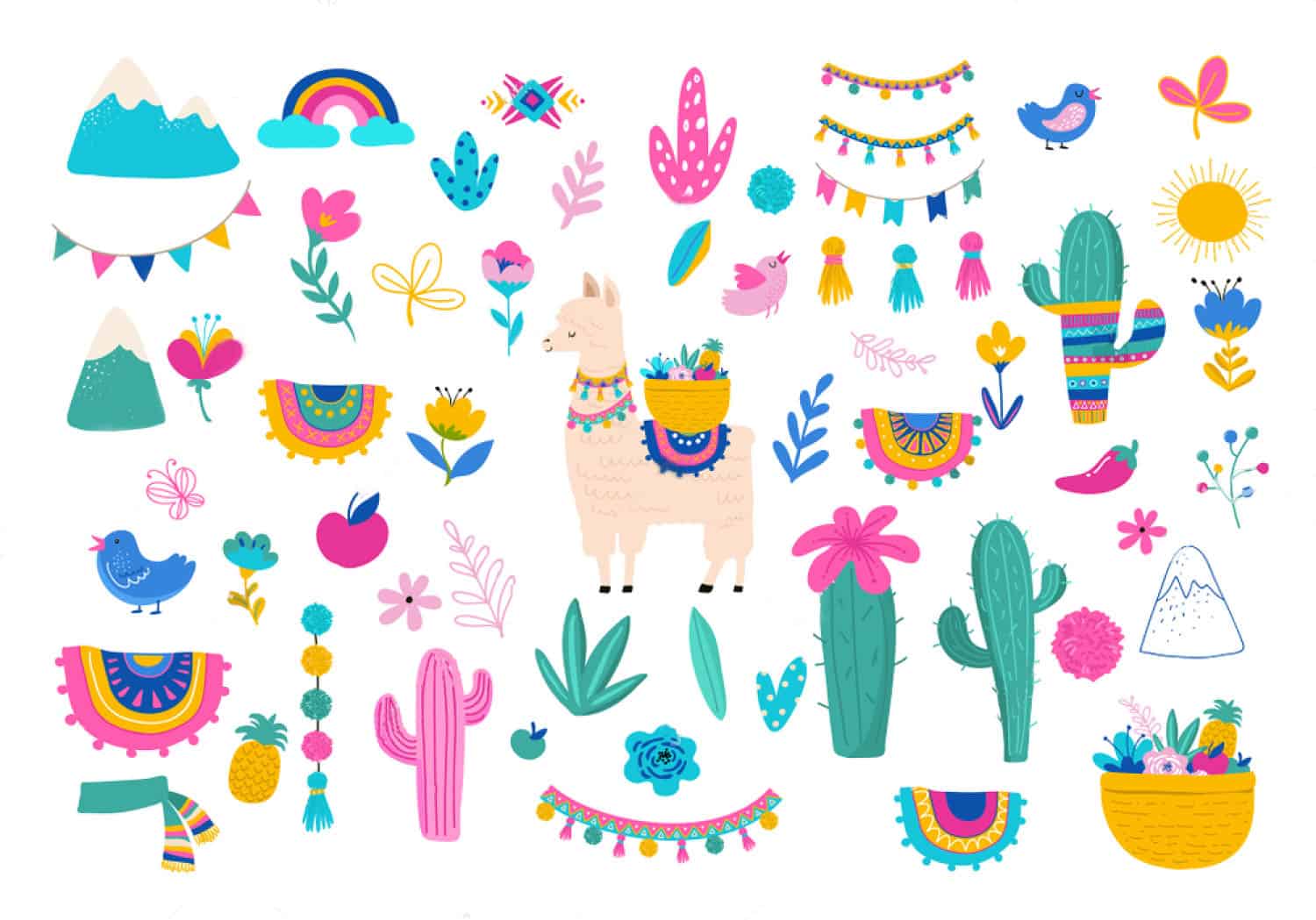 Spring Llama Wallpapers - Wallpaper Cave